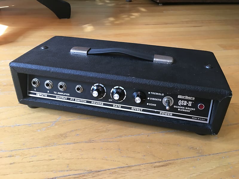 Marlboro QSB-II Vintage Spring Reverb & Tremolo Analog Echo | Reverb