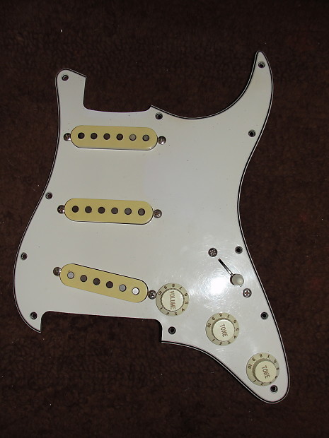 Fender System One Stratocaster Bridge MIJ Loaded Pickguard | Reverb
