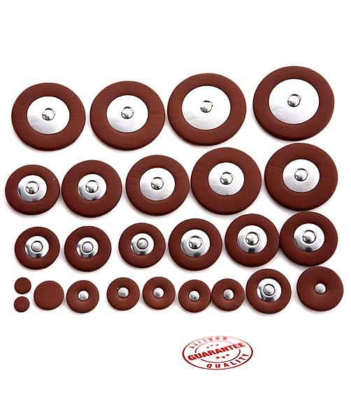 D’Luca Alto Saxophone Pads Replacement Set | Reverb