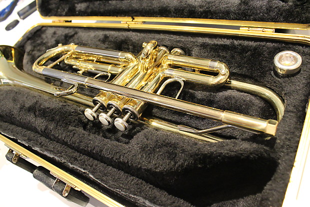 Bach TR300 Soloist Trumpet Made in USA w/ Hard Case and Mpc | Reverb
