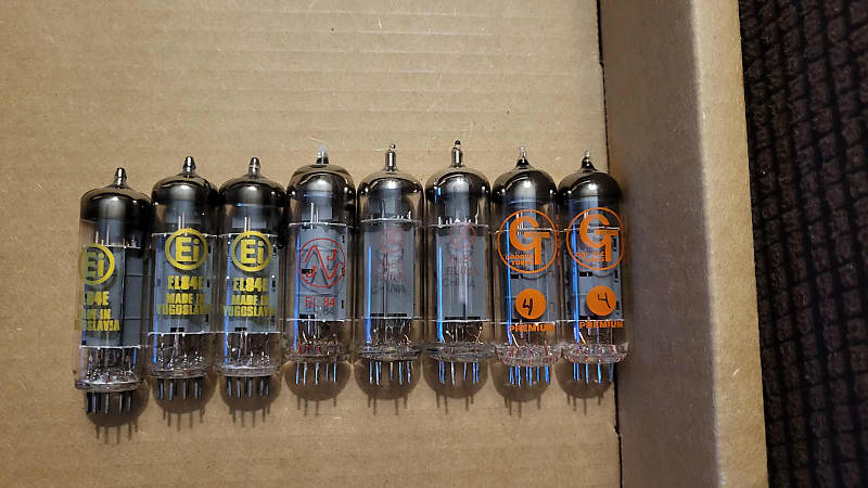 LOT JJ & GT & EI EL84 Power Tubes | Reverb