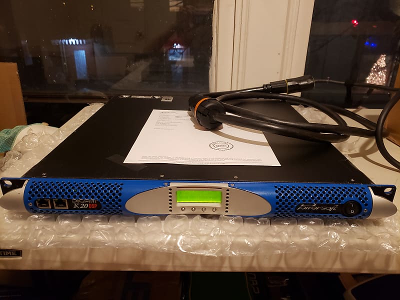Powersoft DIGAM K20 DSP (PERFECT CONDITION, FACTORY SERVICED) | Reverb