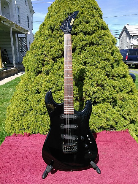 Schecter Strategy 1980s Black | Reverb
