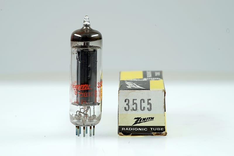 Vintage Zenith 35C5 Mini 7 Pin Beam Power Tube Radio Valve - | Reverb