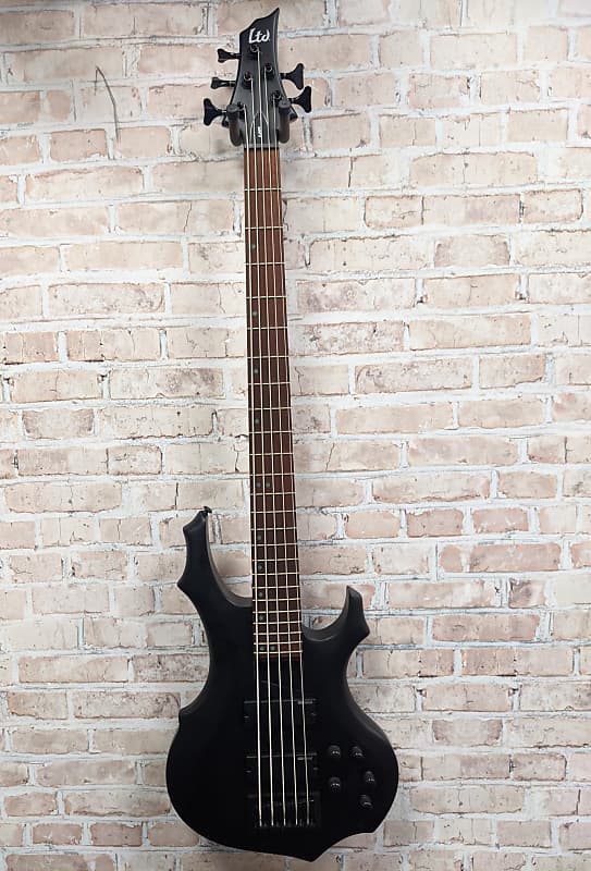ESP LTD F-205 5 String Bass Guitar | Reverb