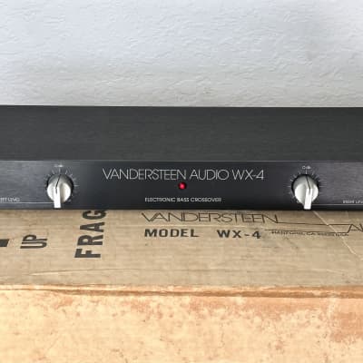 Vandersteen Model 4 Tower Speakers w/ WX-4 Crossover (Pair) | Reverb