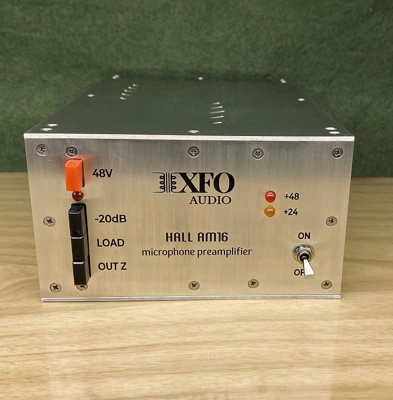 [XFO Audio] one-channel HALL AM16 microphone preamplifier | Reverb