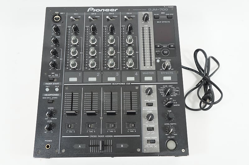 [SALE Ends Sep 10] Pioneer DJM-700 K DJ MIXER 4-Ch Mixer | Reverb UK