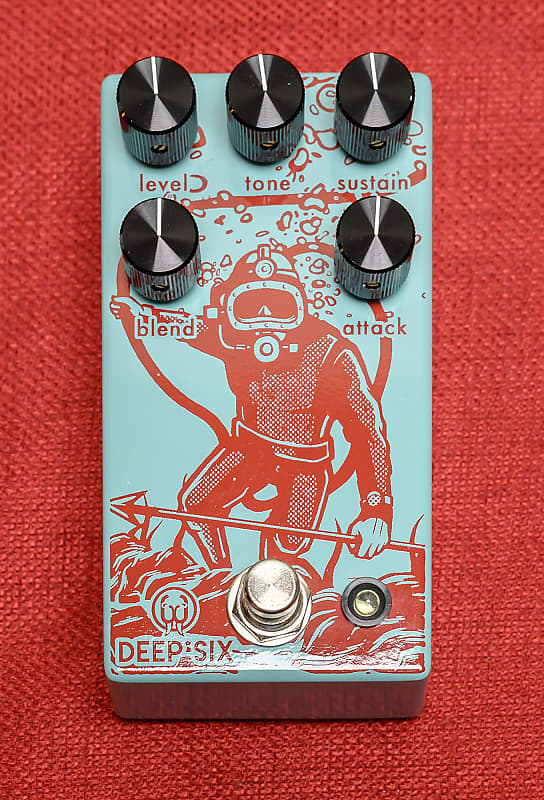 Walrus Audio Deep Six Compressor V3 - Nautical | Reverb