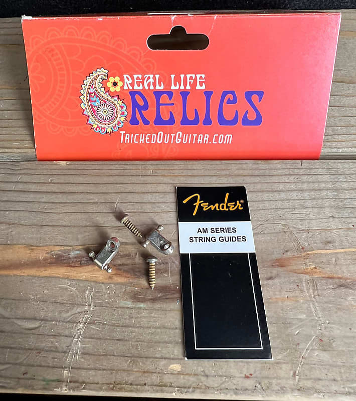 Fender American Series String Guide Tree Retainer - Aged | Reverb