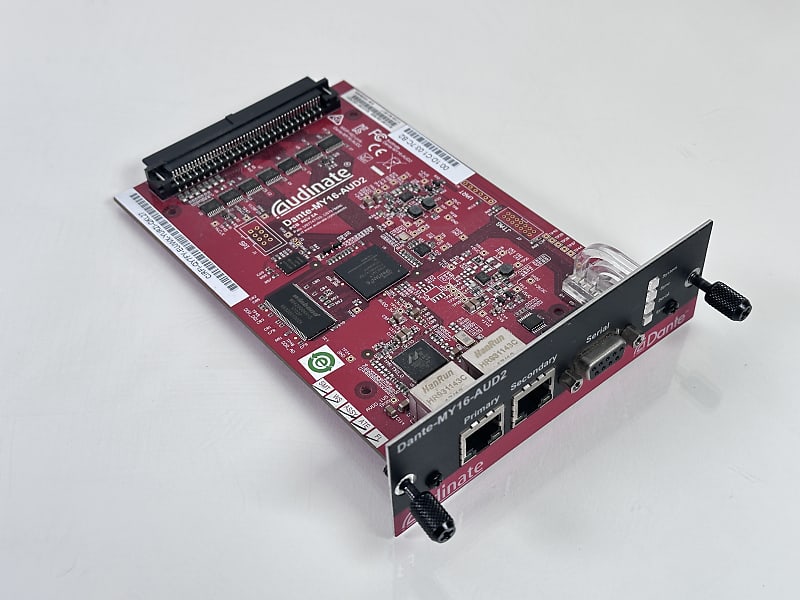 Yamaha DANTE-MY16-AUD2 Audinate 16-channel Dante | Reverb