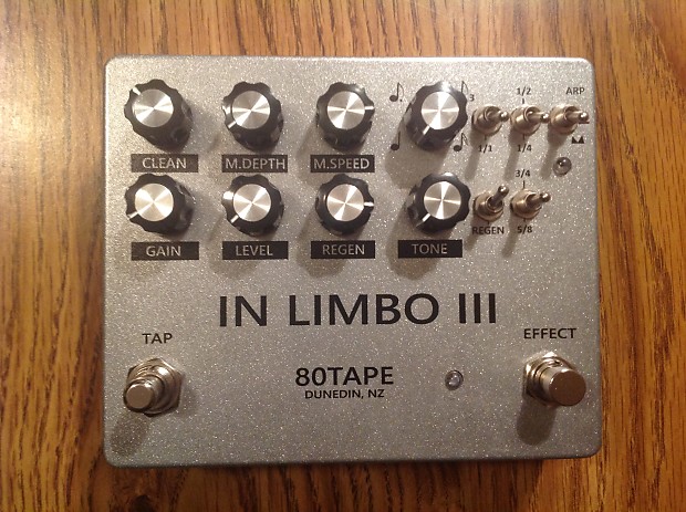 80tape In Limbo III 1100ms multi-head analog delay | Reverb