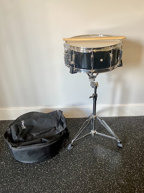 Mendini Student Snare Drum Set with Gig Bag, Sticks and Stand | Reverb