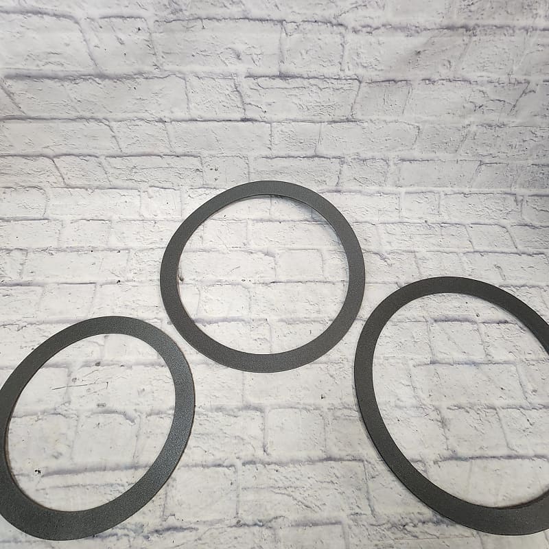 Unknown Set of 3 Drum Muffler Rings | Reverb