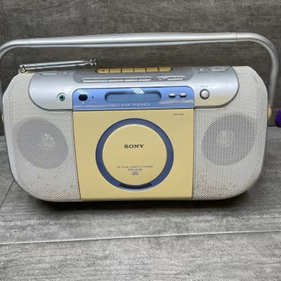 Sony CFD-E100 CD - Radio - Cassette - Recorder - Boombox | Reverb