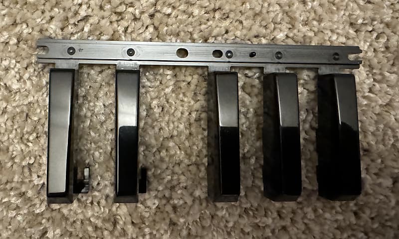 Korg Microkorg Parts - Set of Black Keys | Reverb