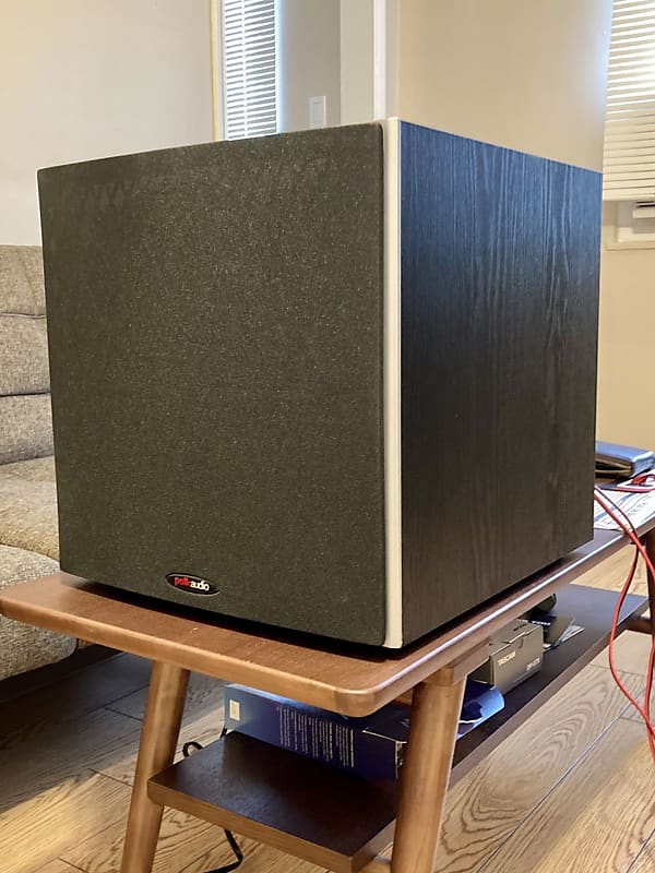 Polk Audio PSW SUBWOOFER 2021 Ebony Wood | Reverb