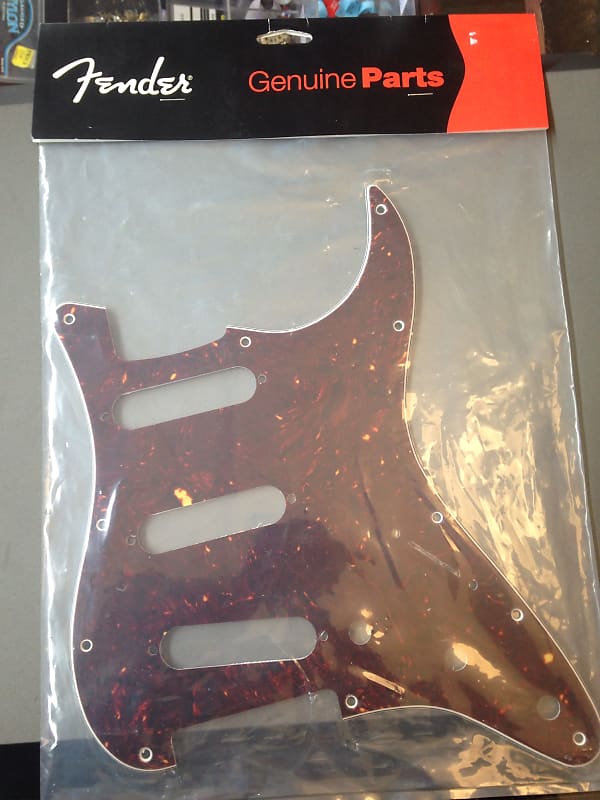 Fender Strat Pickguard Tortoise Shell | Reverb