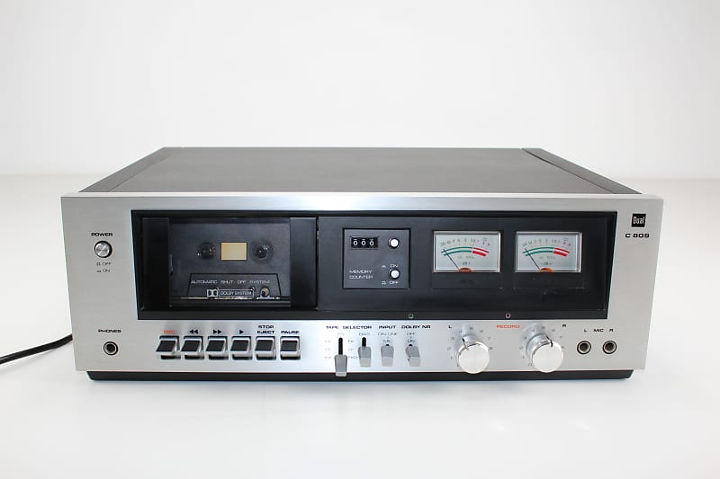 Dual C809 Cassette Deck - Partially working | Reverb