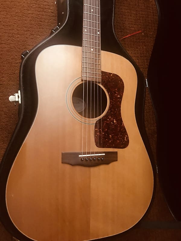 Guild D25 True American Natural acoustic electric guitar | Reverb