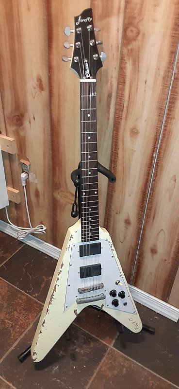 FireFly FFVX James Hetfield OGV Tribute 6 String Flying V | Reverb