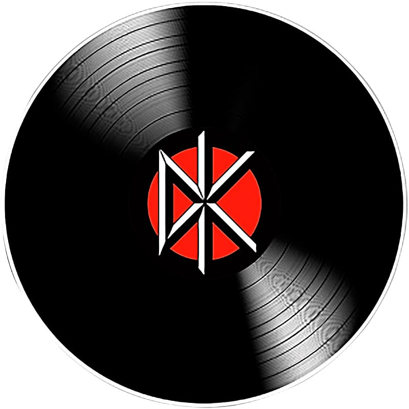 C&D Visionary Dead Kennedys DK Record Sticker | Reverb