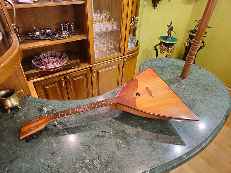 Vintage Six-string Balalaika Prima Soviet Union 1970s Ukraine | Reverb