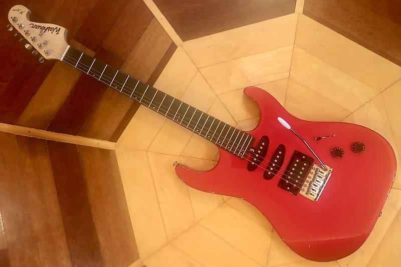 WASHBURN PRO X-SERIES ELECTRIC GUITAR in METALLIC RED | Reverb