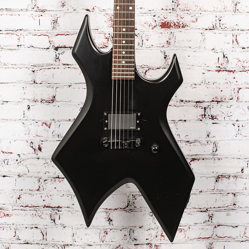 BC Rich Bronze Warlock Electric Guitar, Black x1448 (USED) | Reverb
