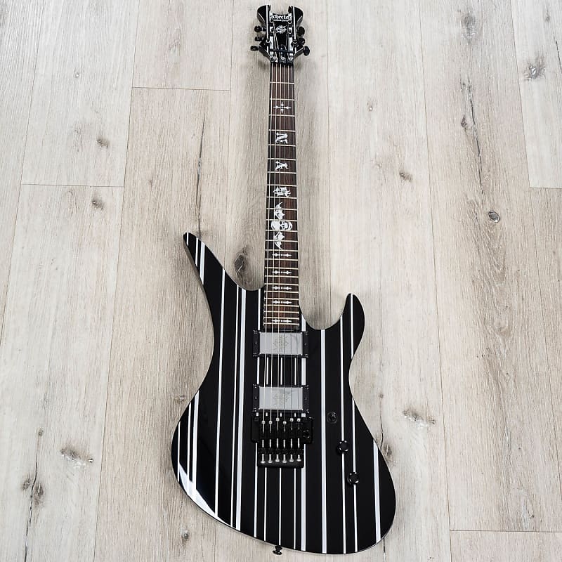 Schecter Synyster Gates Custom Electric Gutar & Duncan | Reverb