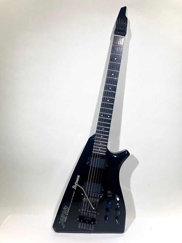 Ibanez X-ING midi guitar Black Finish (With Original Case!) | Reverb