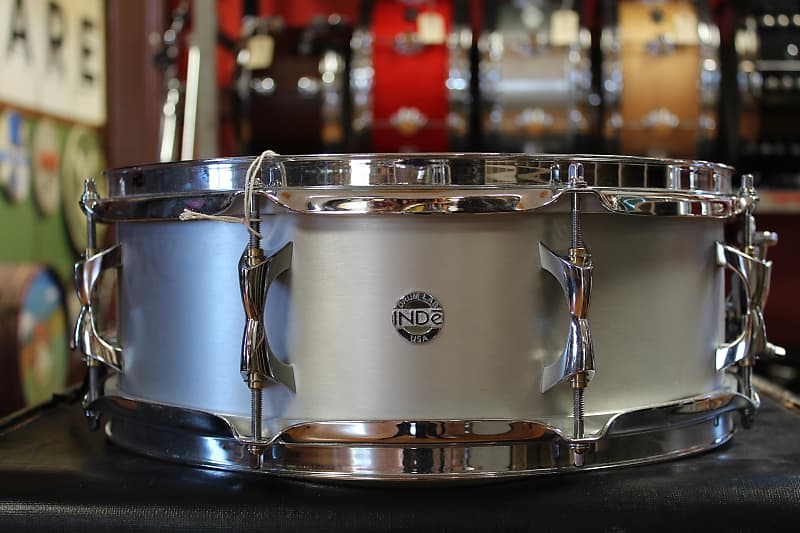 INDe Drum Lab 5x14 Kalamazoo Aluminum Snare Drum | Reverb
