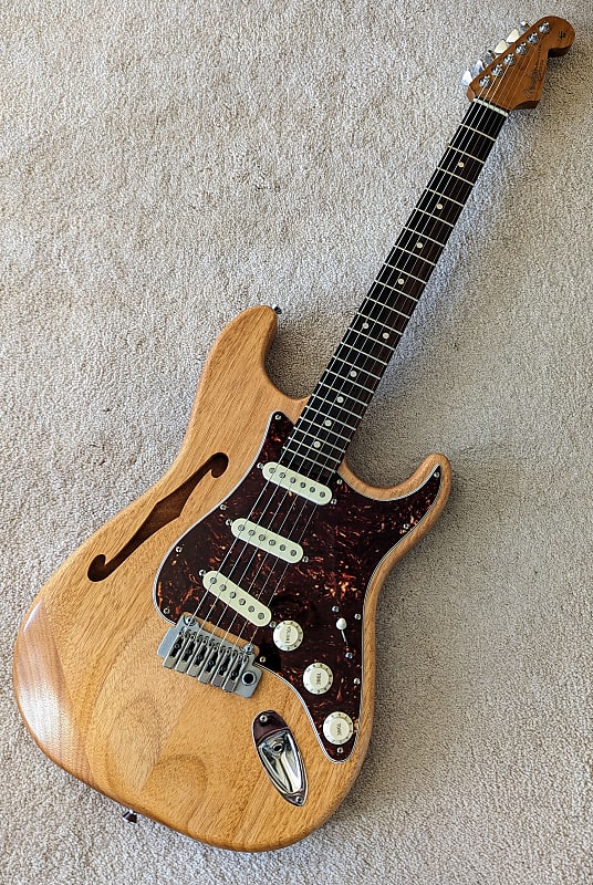 Warmoth Thinline Partscaster - Natural | Reverb