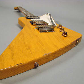 Gibson Allen Collins Explorer 2003 korina | Reverb