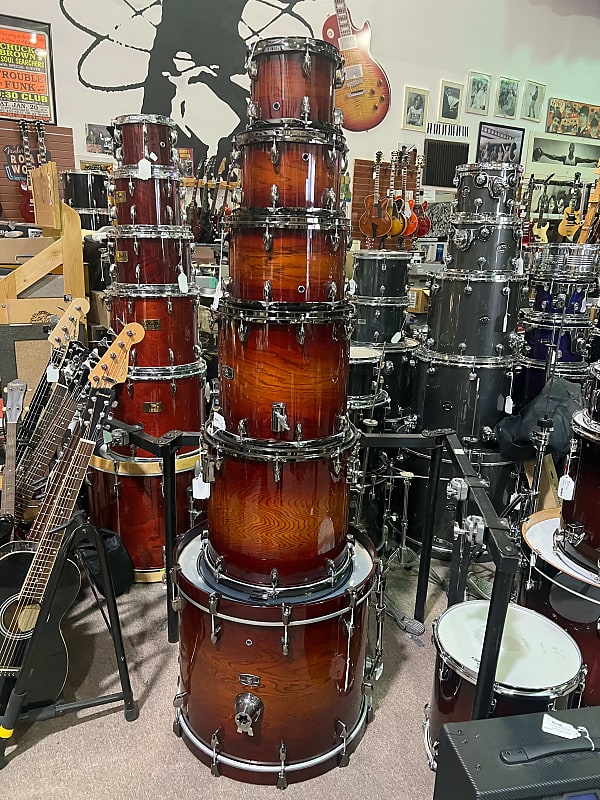 Yamaha Live Custom Oak Shell 6-piece Shell Pack Drum Set - | Reverb