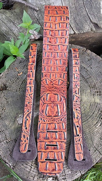 Handmade Leather Banjo Cradle Straps 2016 | Reverb