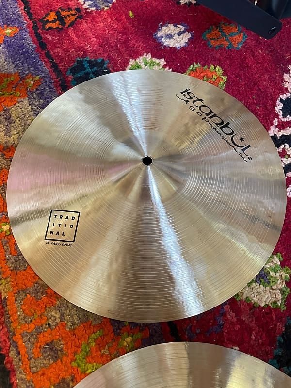 Istanbul Agop 15" Traditional Heavy Hi-Hat (Pair) - | Reverb