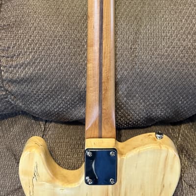 Partscaster Telecaster Rare Box Elder wood 1 piece body with | Reverb