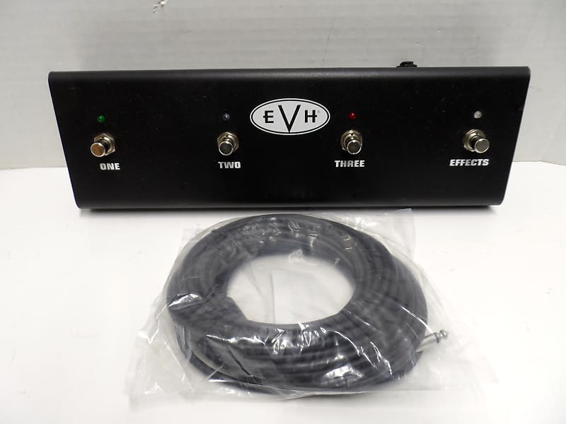 EVH 4 Button 3-channel Footswitch Foot Switch with Brand New | Reverb