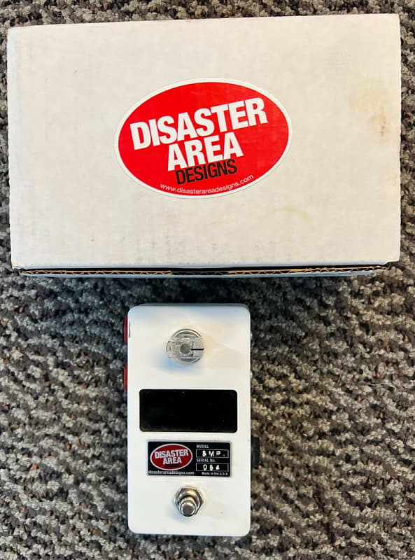 Disaster Area SMARTClock Tap Tempo MIDI Footswitch with Box, | Reverb