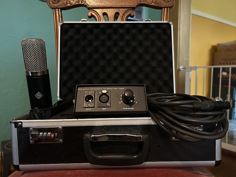 Mic-Parts V47 Tube Mic (built kit) + power supply/cable | Reverb