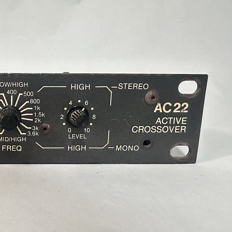 Rane AC22 Active Crossover | Reverb