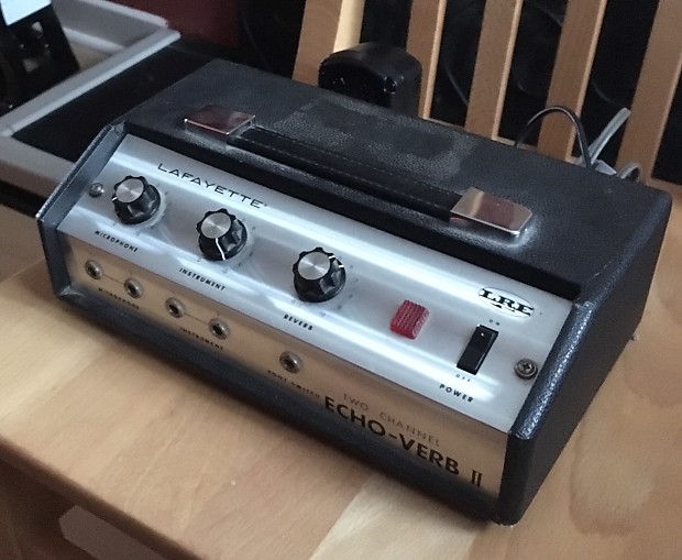 Lafayette Echo-Verb II 1960s Vintage Rare MIJ | Reverb UK