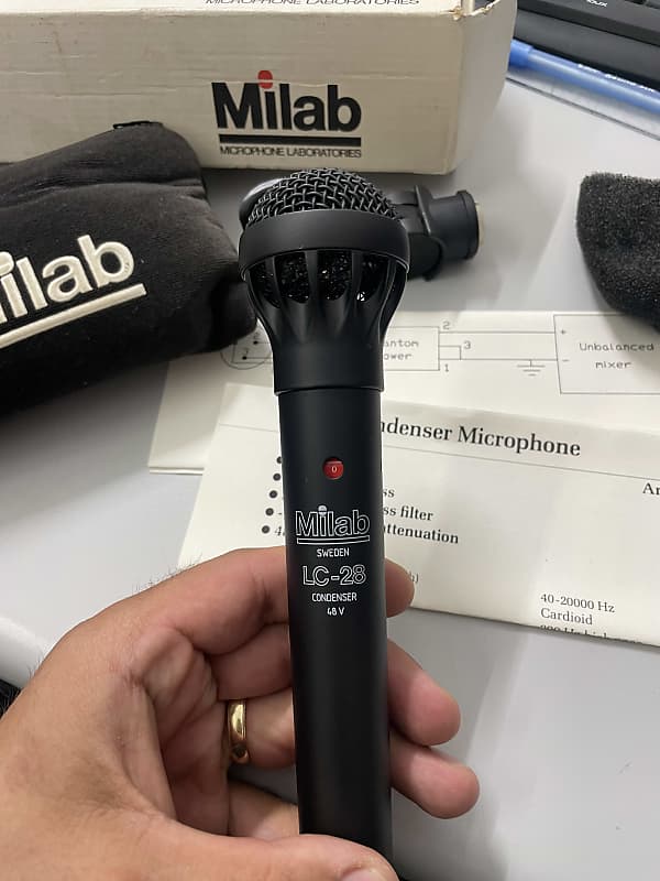 Milab LC-28 mid-90s vintage condenser cardioid | Reverb Australia