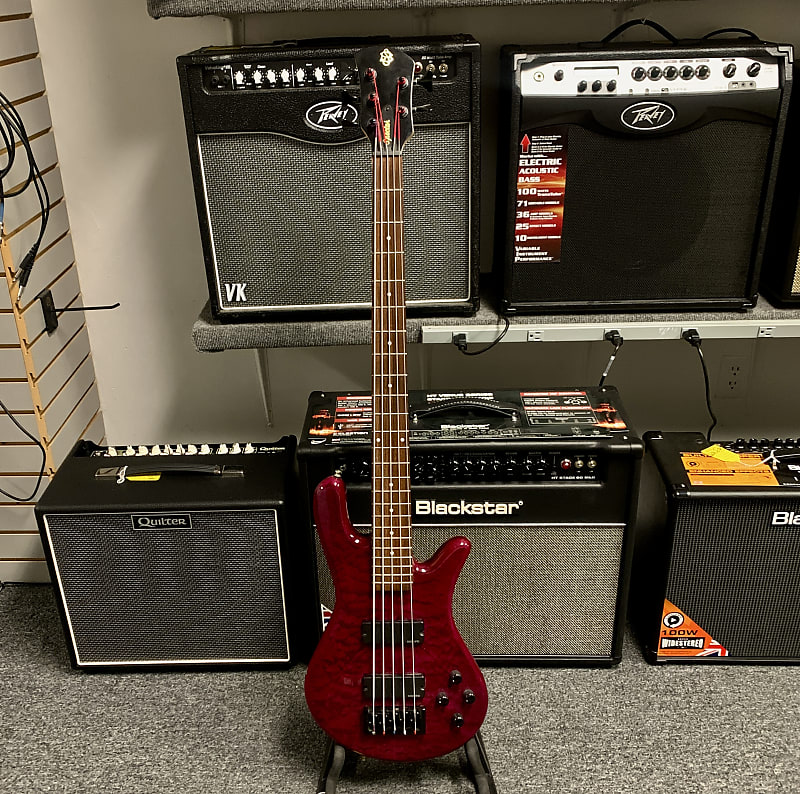 Spector 5 String Trans Purple | Reverb