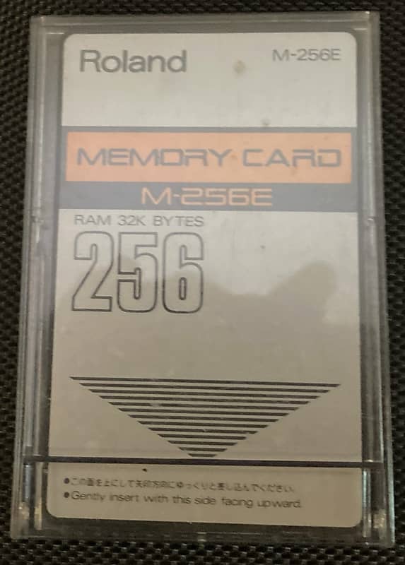 Roland M-256E M256-E 32KB RAM Memory Card | Reverb