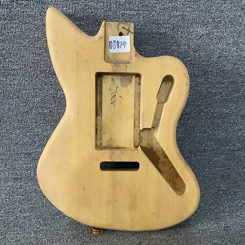 Custom Basswood Jazzmaster Style Guitar Body | Reverb