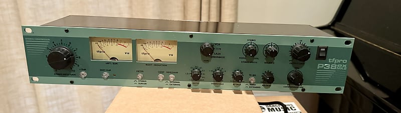 TFPRO P38EX Mk2 - Super Unique/Versatile Stereo Compressor | Reverb