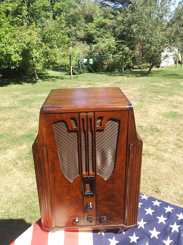 Philco Model 16b Tube Radio | Reverb