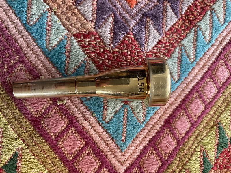 Monette B15M Trumpet Mouthpiece - Gold | Reverb